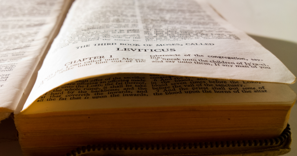Exploring 5 core themes from the Book of Leviticus