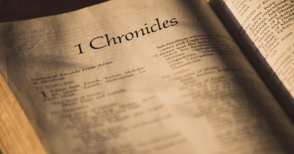 6 things every Christian should remember from 1 and 2 books of Chronicles